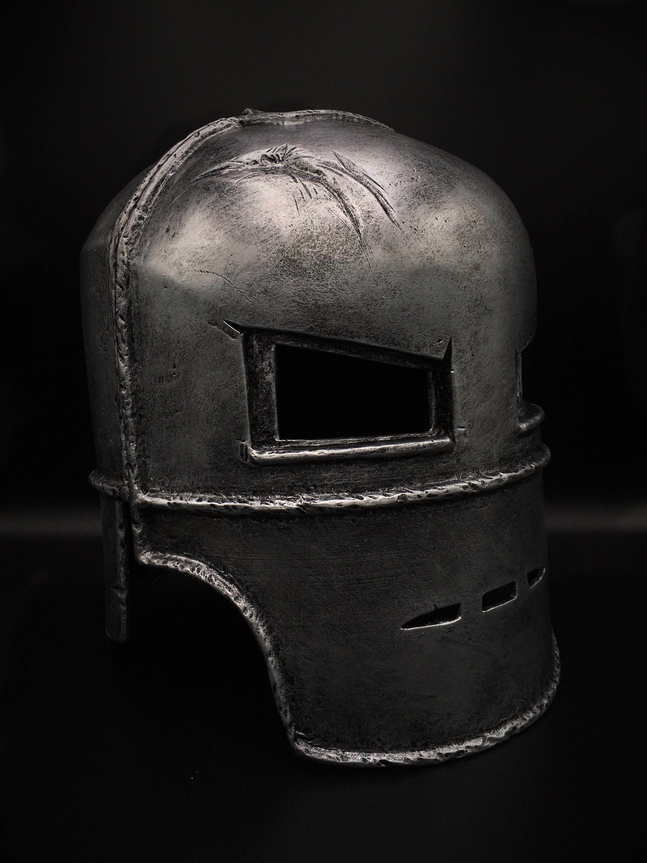 Iron Man Mark 1 Helmet: Life-size Resin Fiberglass Cosplay Prop ...