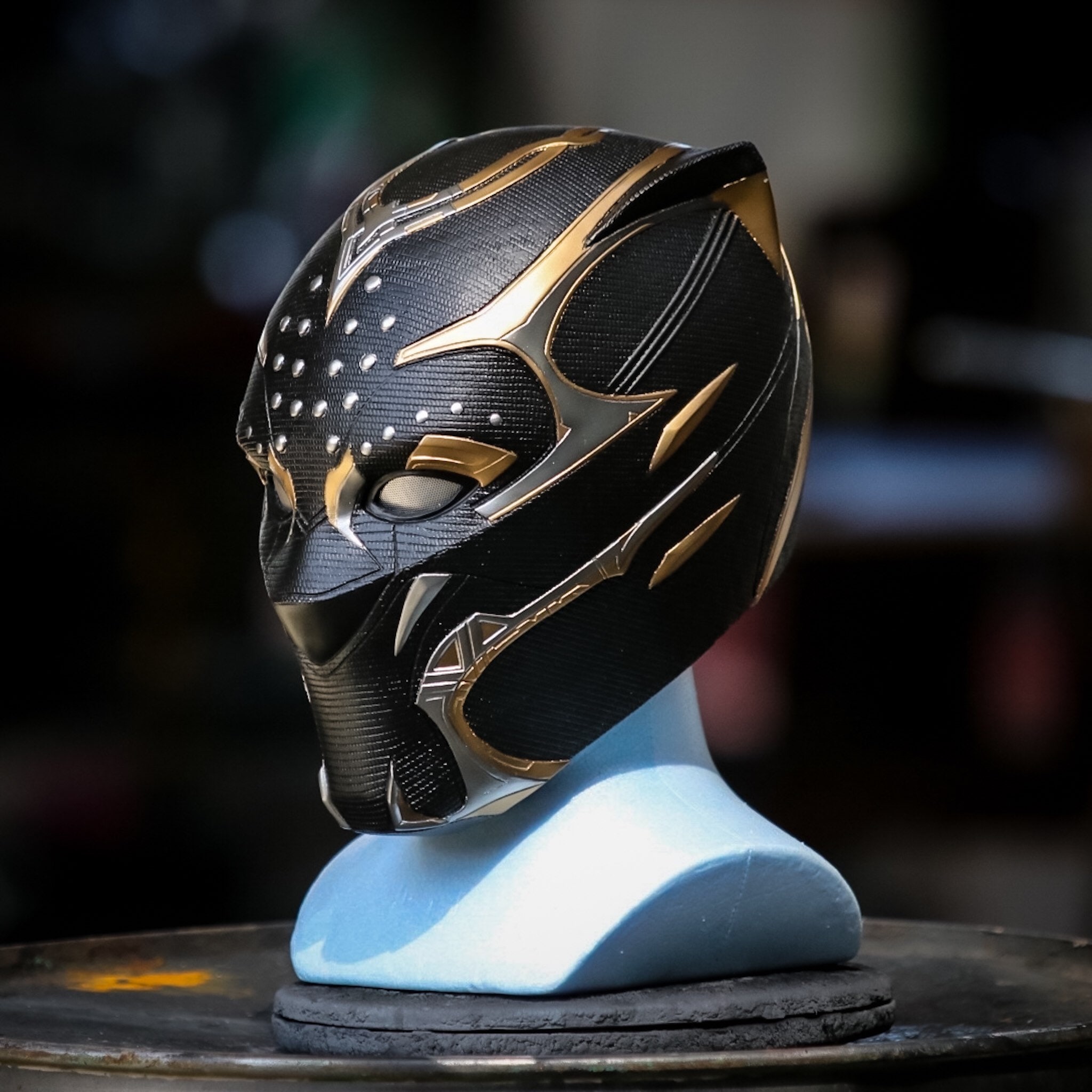 Black Panther Helmet: Shuri Version, Wearable Cosplay Resin Fiberglass ...