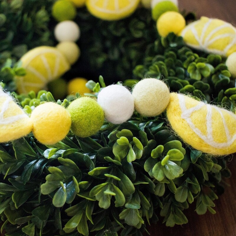 Lemon Garland - Etsy