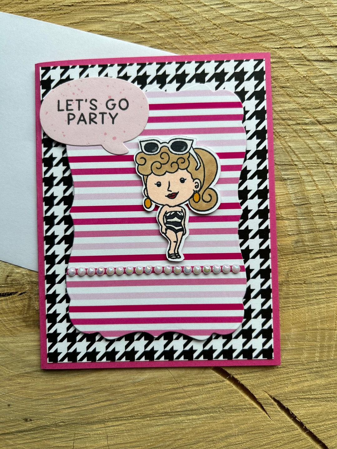 Doll Card, Doll Birthday Card, Doll Collector, Doll Party, Card for ...