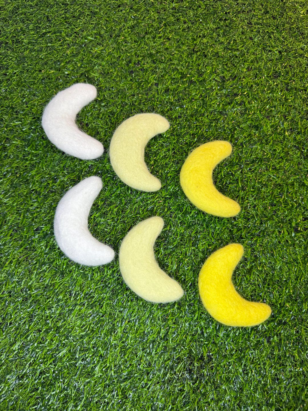 Felt Moon, Felted Space, Moon, DIY Garland, DIY Mobile, Felt Garland ...