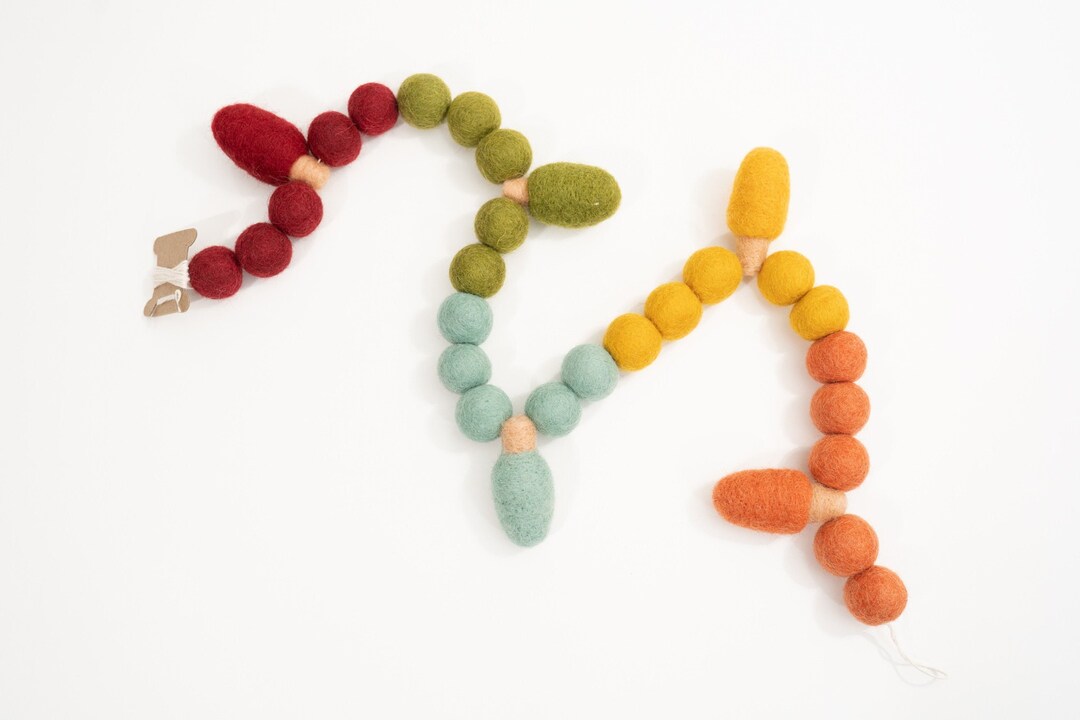 Modern Christmas, Modern Garland, Christmas Garland, Christmas Decor ...