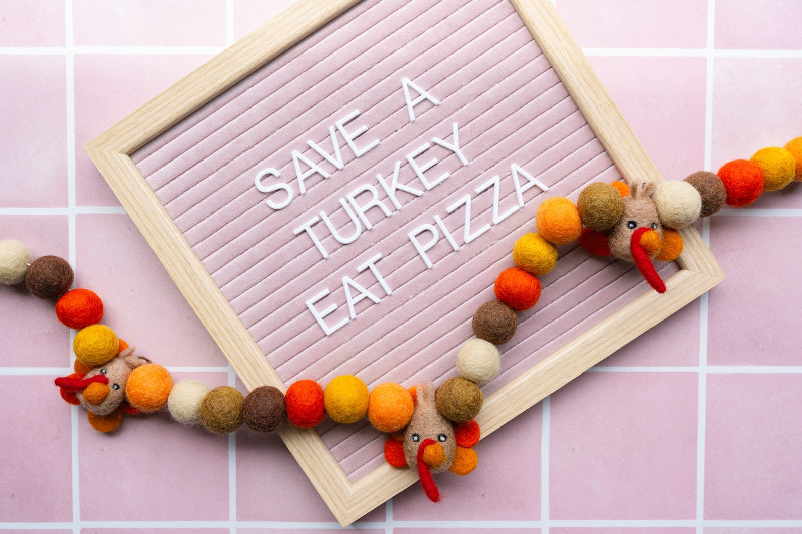 Thanksgiving Garland, Thanksgiving Decor, Turkey Garland, Thanksgiving ...