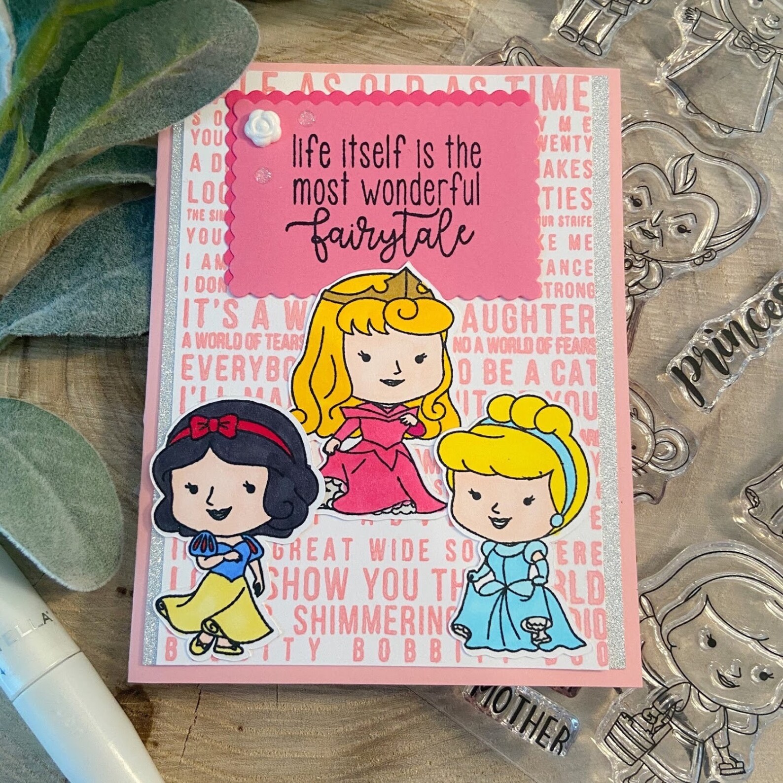 Princess Card Princess Birthday Card Princess Birthday - Etsy