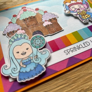 Candyland Card, Handmade Card, Candyland Game, Candyland Birthday ...