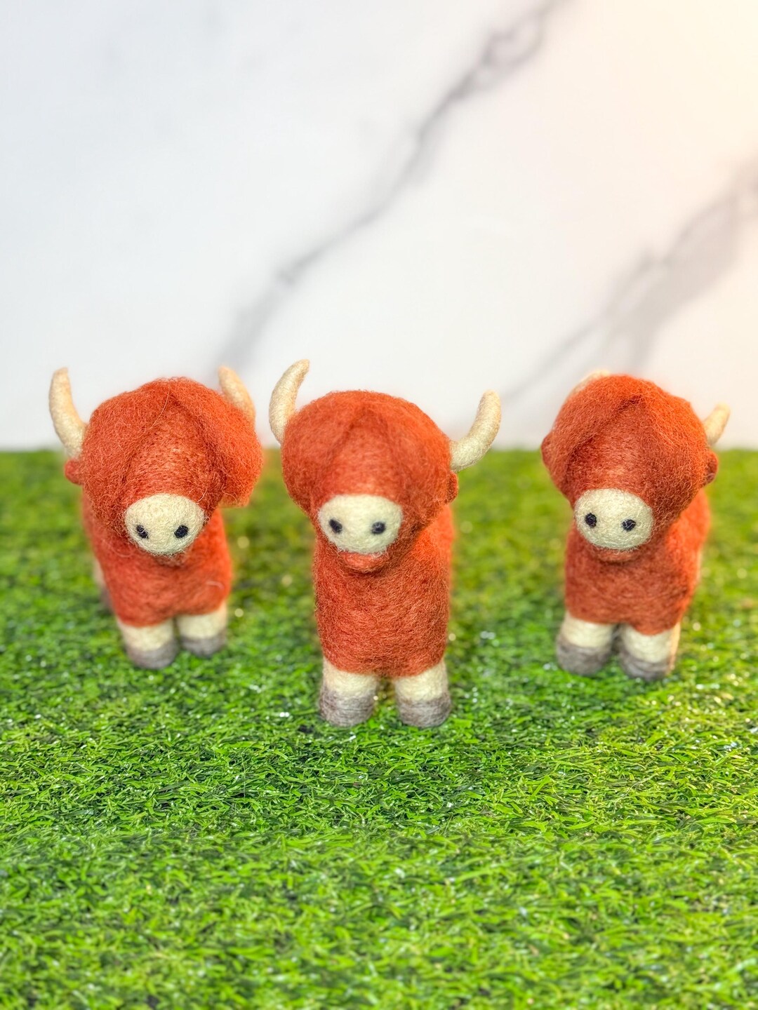 Highland Cow, Highland Cow Figurine, Mini Cow, Cow Decor, Sensory Bin ...