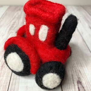 Tractor Toy, Felt Tractor, Toy Props, Photo Props, Felt Toy, Tractor ...