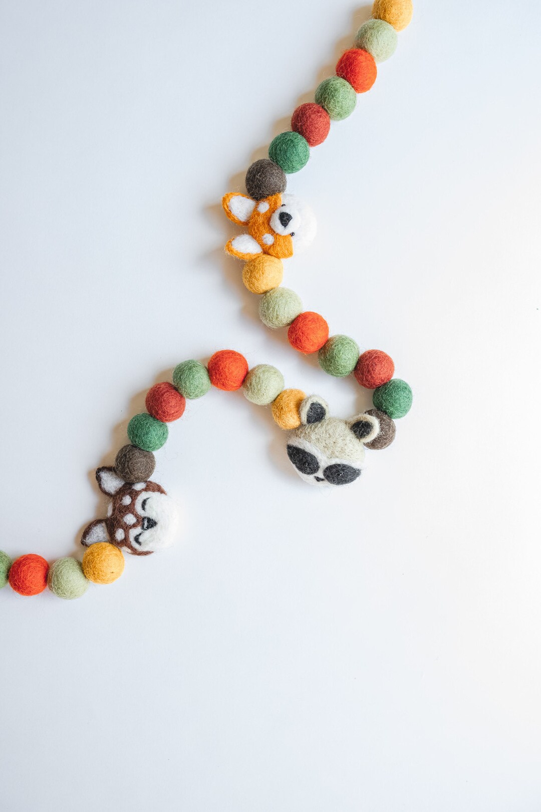 Forest Animals, Forest Garland, Forest Theme, Woodland Garland, Felt ...