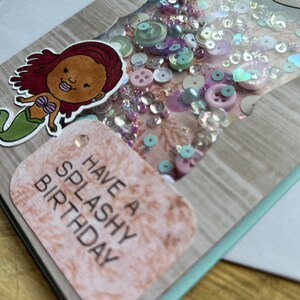 Mermaid Card, Mermaid Party, Mermaid Greeting, Mermaid Theme, Mermaid ...