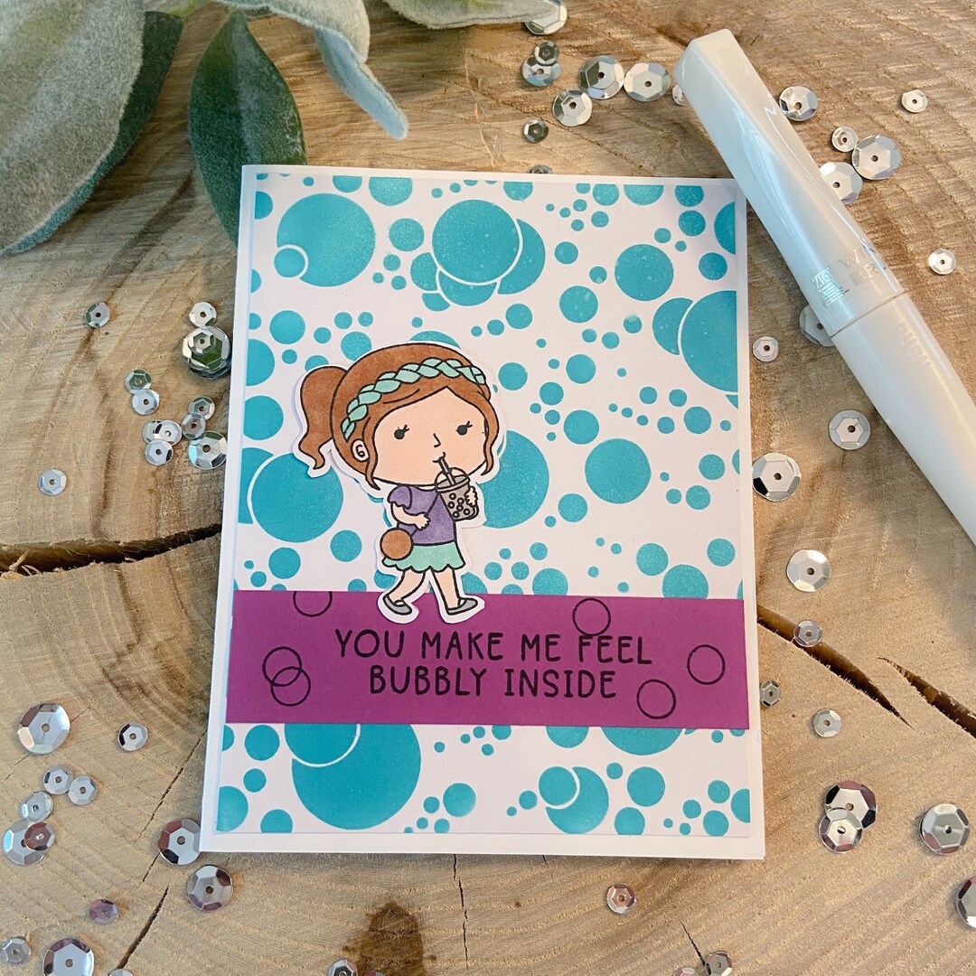 Bubble Tea, Bubble Tea Card, Bubble Tea Gift, Funny Card, Anniversary ...