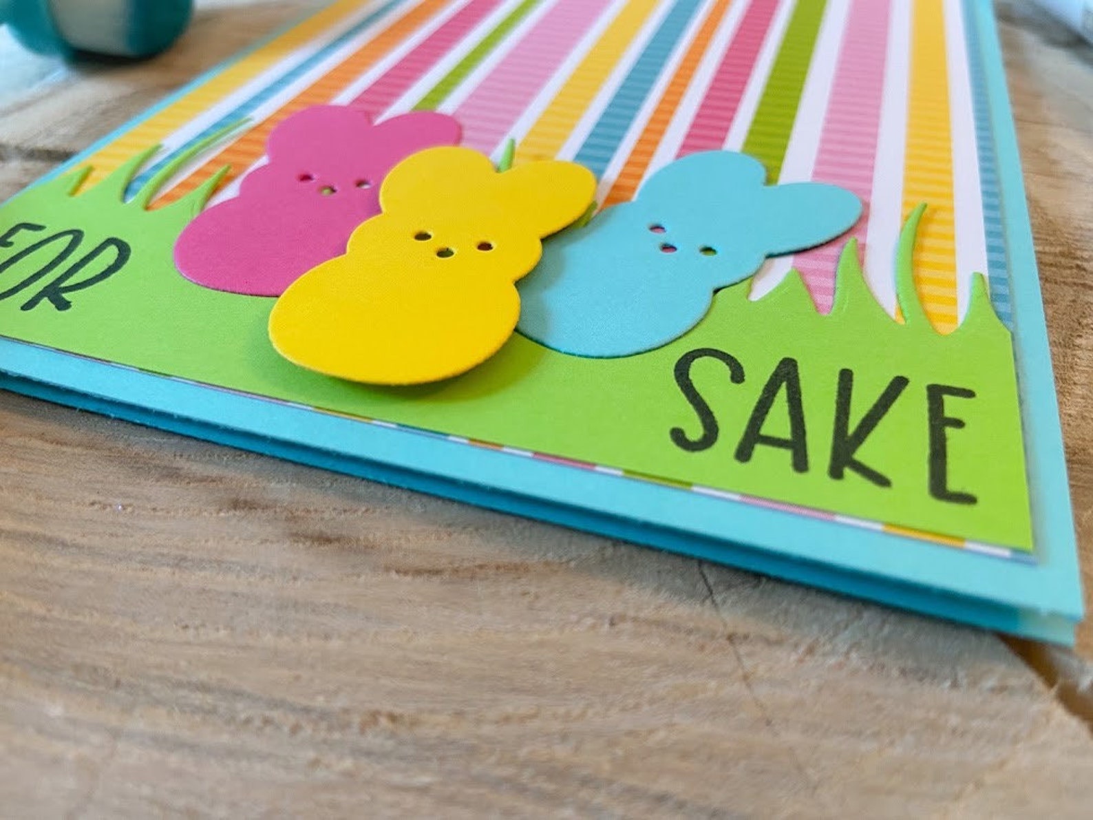 Peep Card for Peep's Sake Peep Greeting Card Easter - Etsy