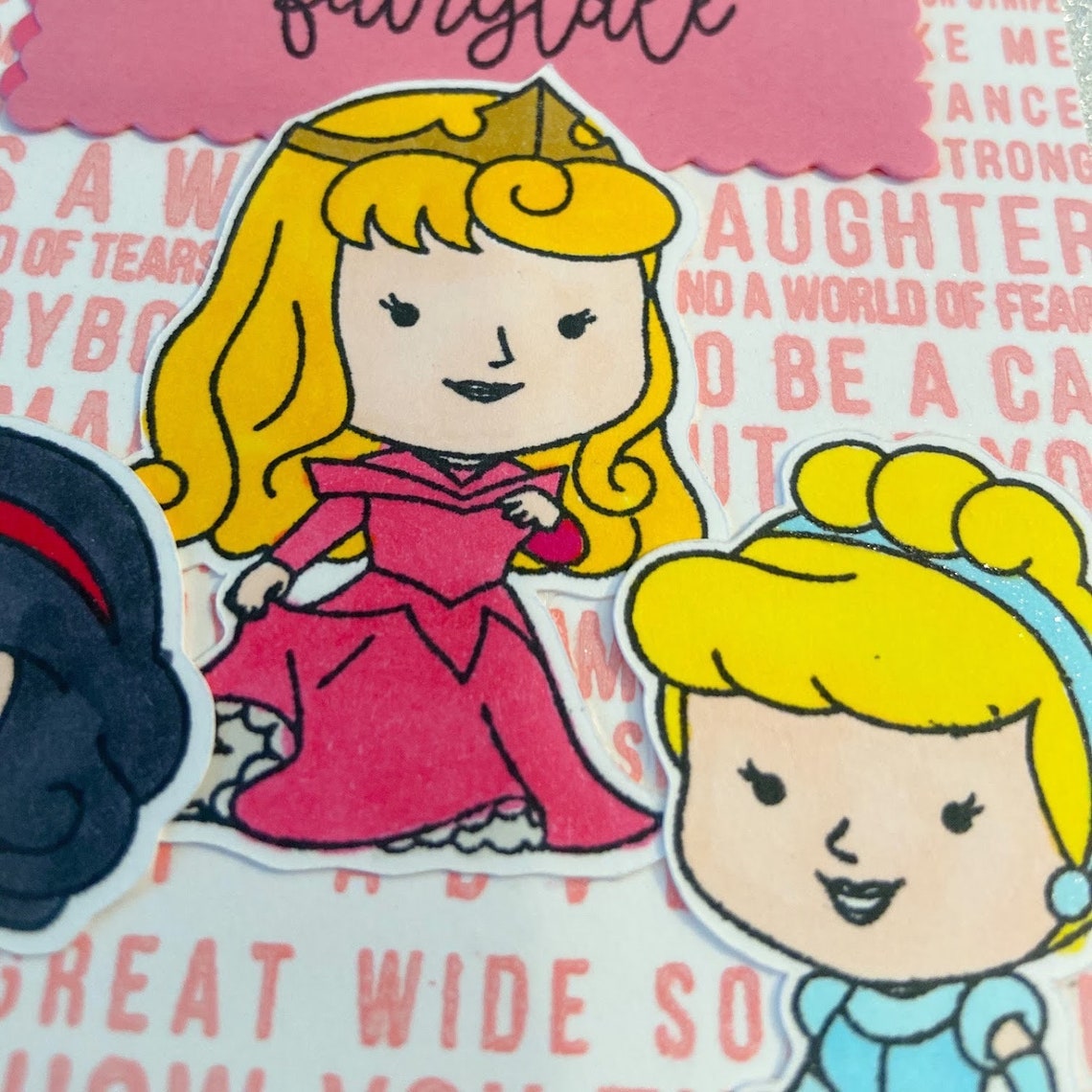 Princess Card Princess Birthday Card Princess Birthday - Etsy