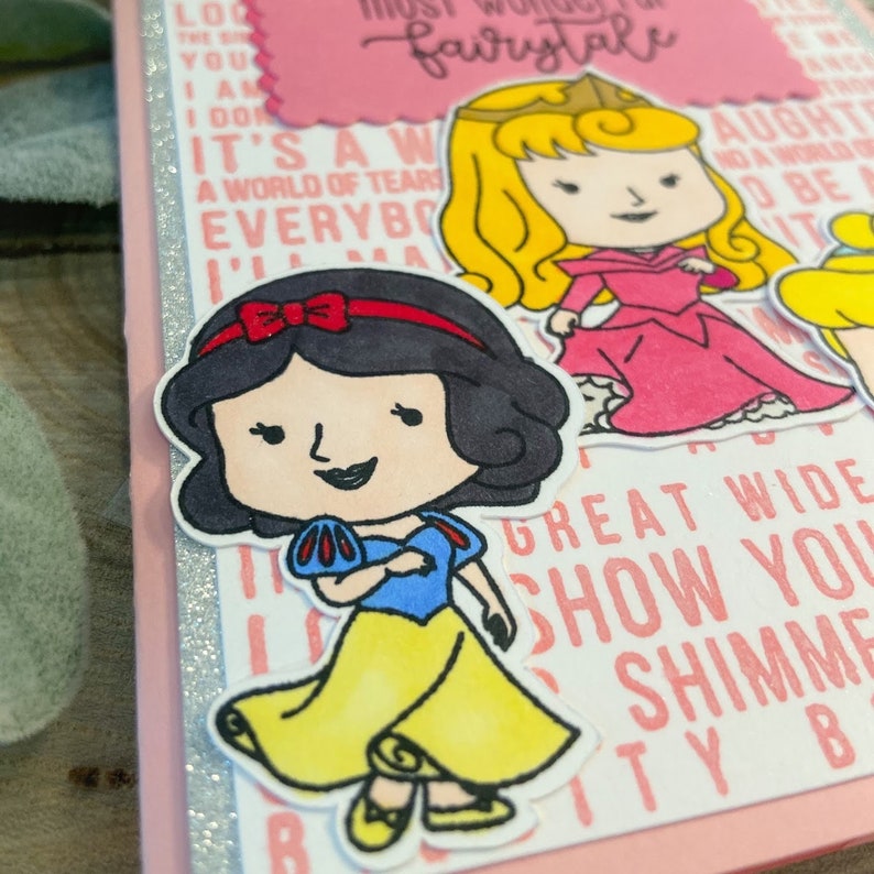 Princess Card Princess Birthday Card Princess Birthday - Etsy