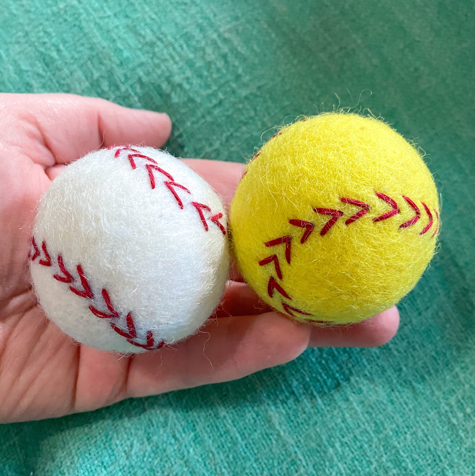 Baseball Garland, Baseball Teams, Felt Ball Garland, Sports Garland ...