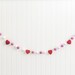Valentine's Garland Valentine's Day Garland Heart - Etsy