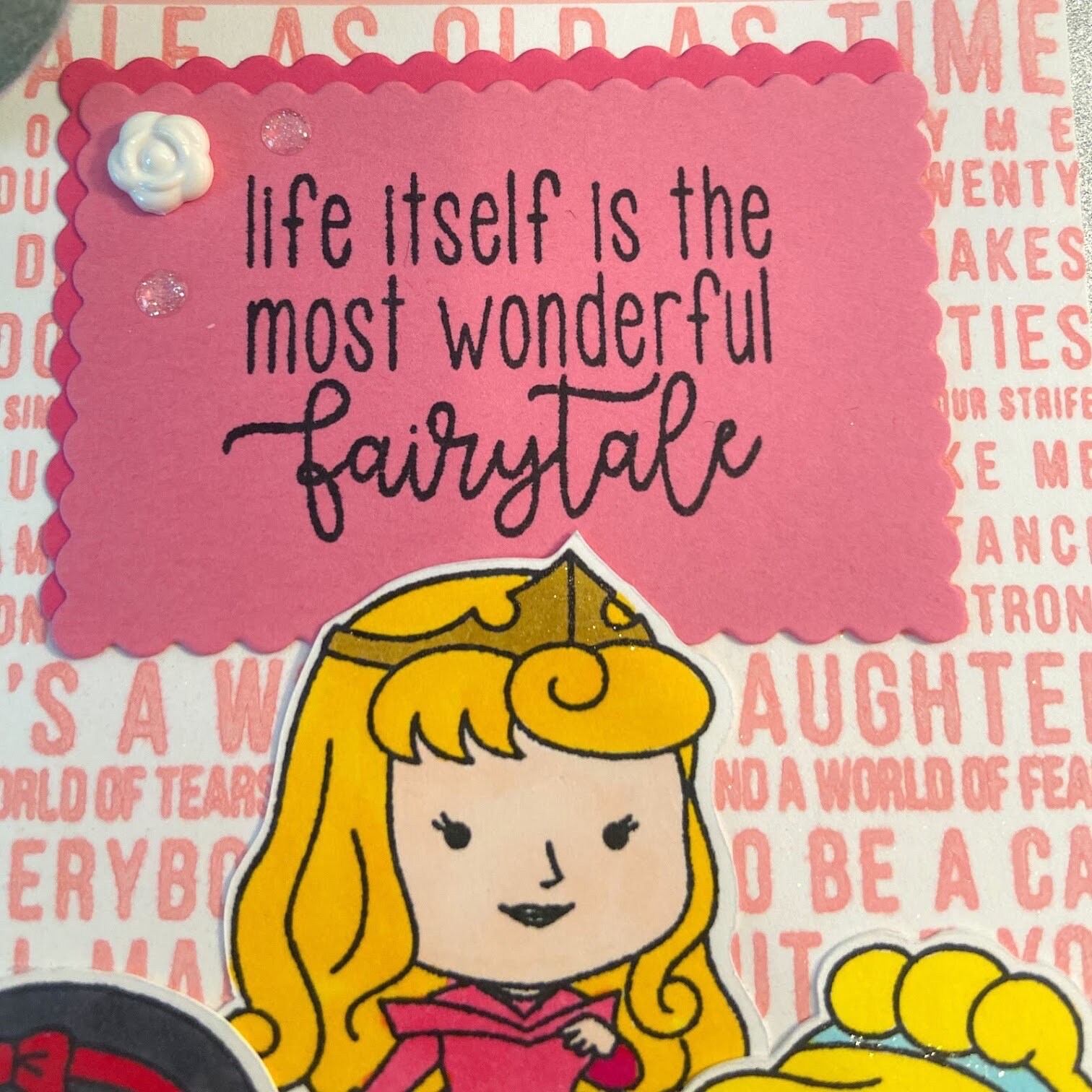 Princess Card Princess Birthday Card Princess Birthday - Etsy