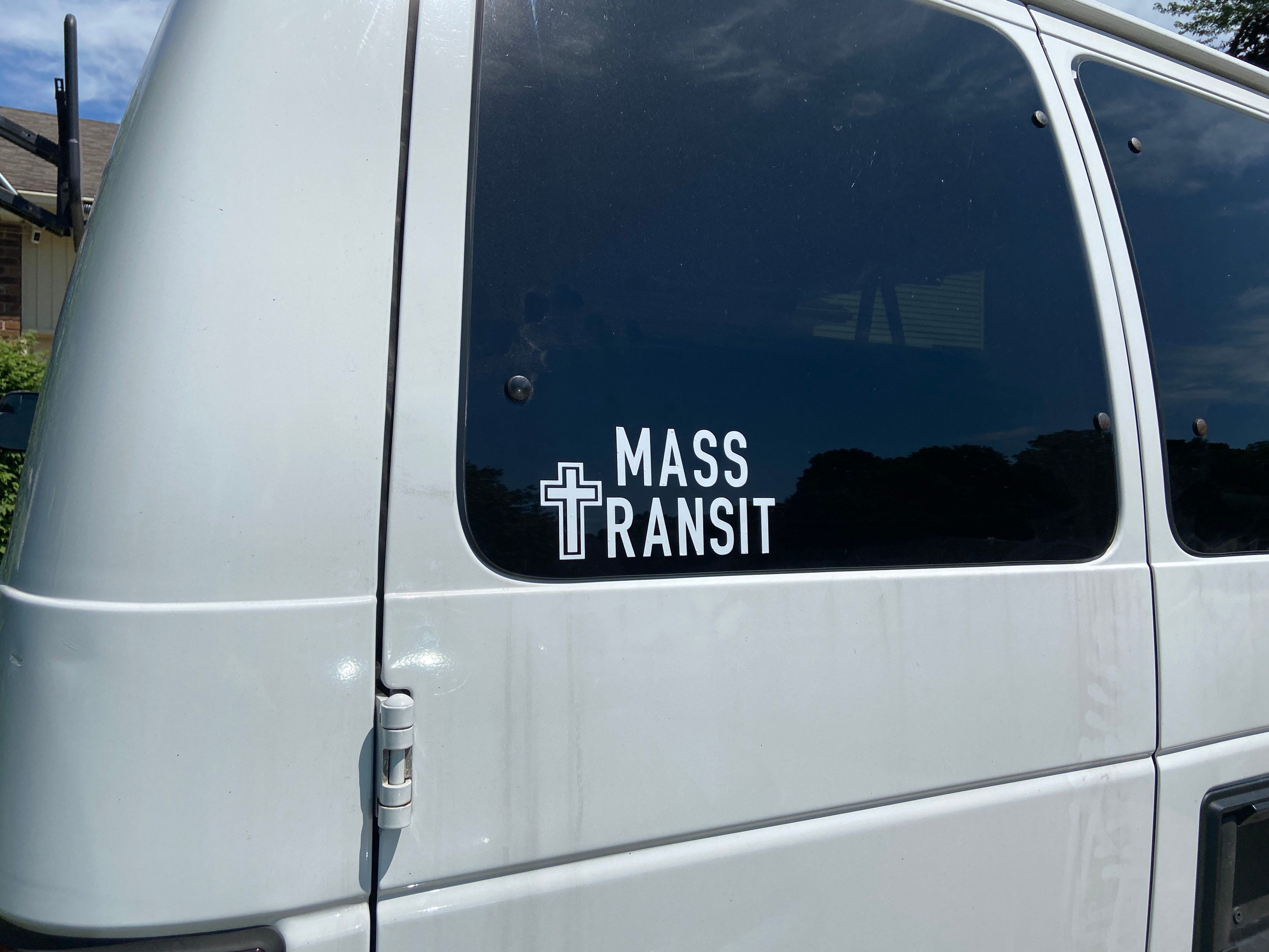 Mass Transit Car Decal for a Large Christian Family Passenger | Etsy
