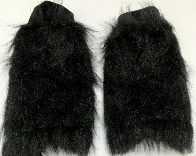 CUSTOM: Solid Color Fur Arm Warmers - Etsy