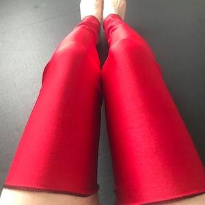 Cosplay Costume White Knee Socks Spandex Leg Warmers Rave Stockings ...