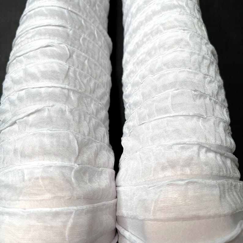 White Mummy Leg Warmers Ruffle Knee Socks Mummy Halloween Costume Over ...