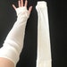 Womens White Mummy Gloves Zombie Cosplay Costume Ghost Outfit Ruffle ...