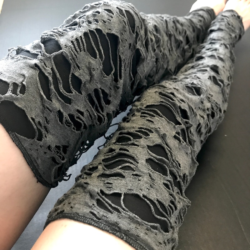 Shredded Leggings - Etsy