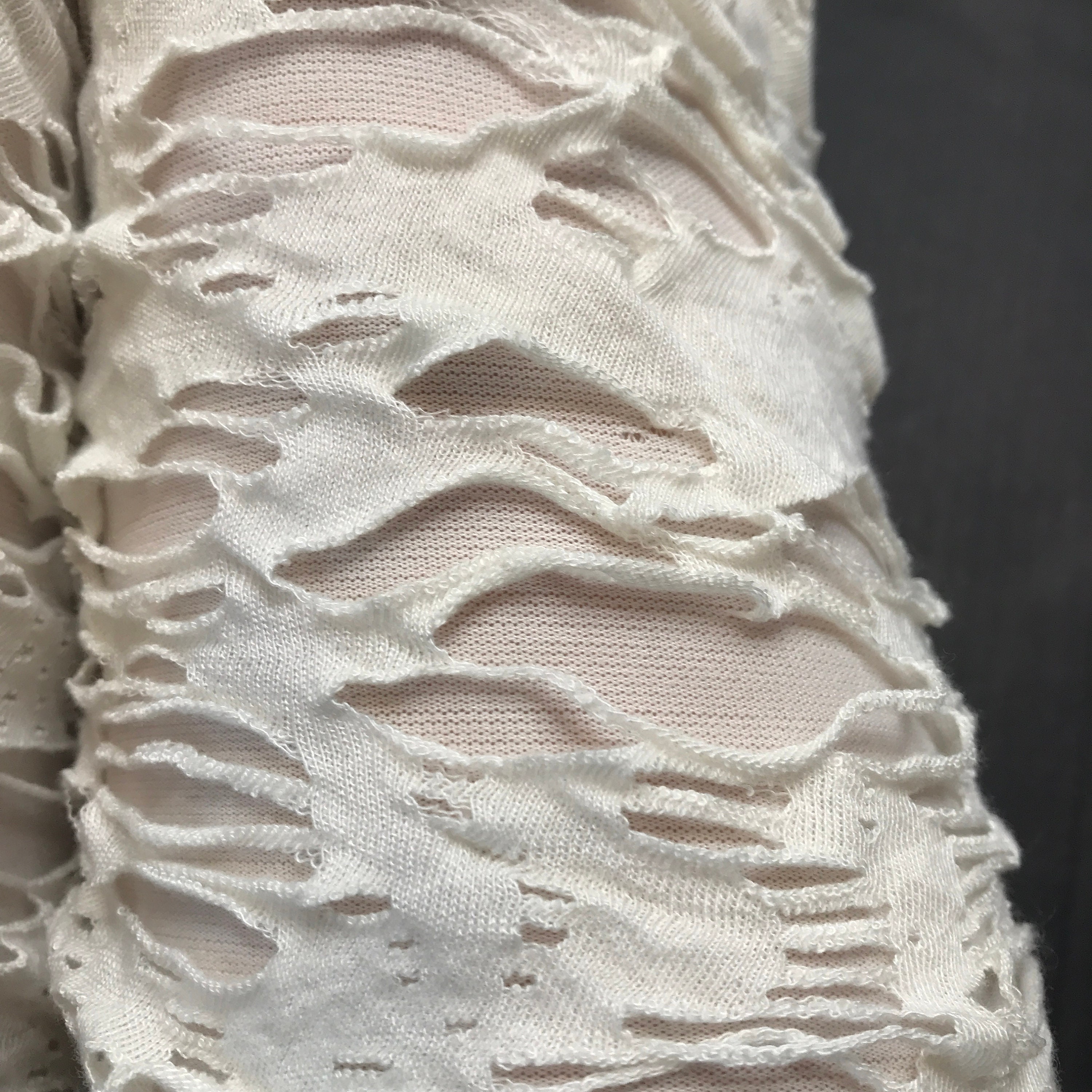 White Mummy Leg Warmers Ripped Knee Socks Ghost Halloween Costume Over ...