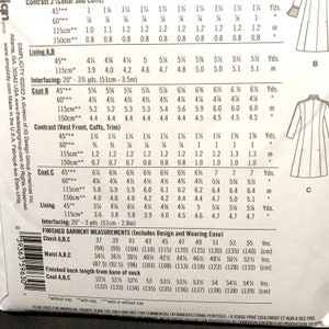 Simplicity Sewing Pattern S9630 Mens Costume Coat Long Trench Steampunk ...