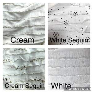 Womens Mummy Costume White Ruffle Arm Bands Sheer Gloves Girls ...