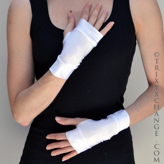 Spandex fingerless gloves store