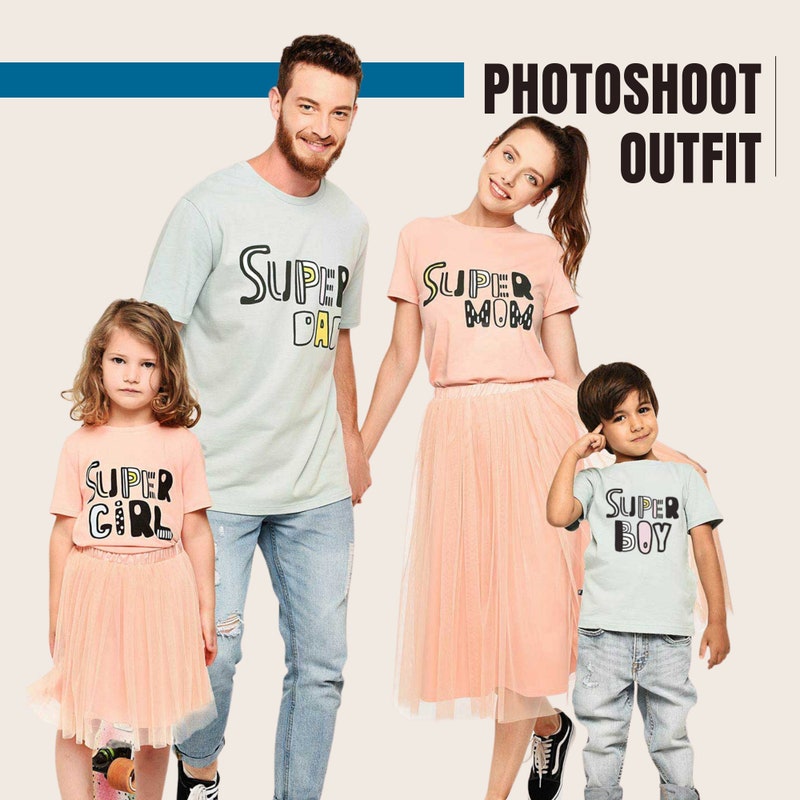 Matching Family Outfits for Pictures - Etsy