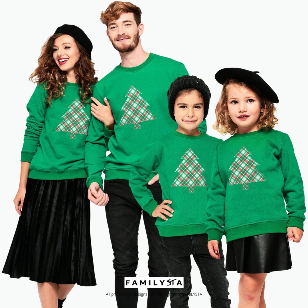 Christmas Family Outfit Matching Family Sweaters Holiday - Etsy