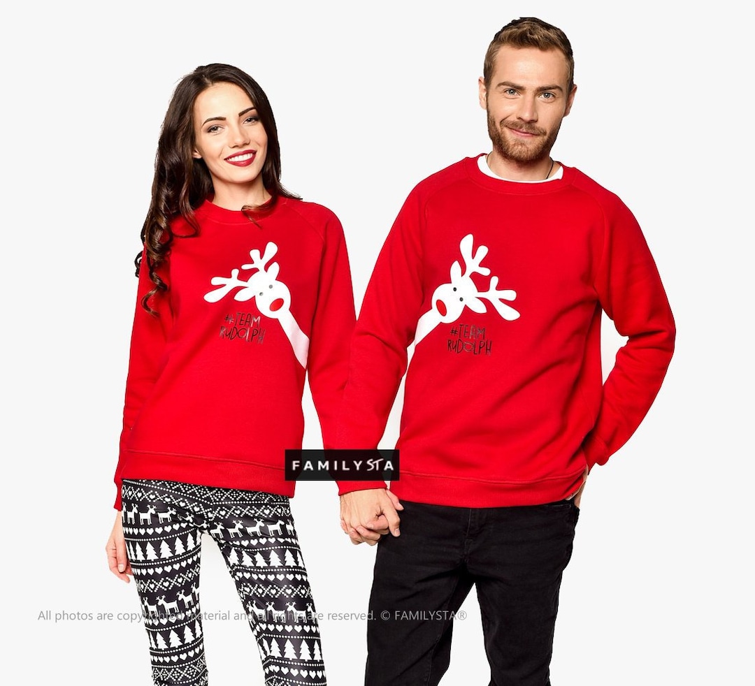 Holiday Sweaters, Couples Christmas Sweater, Gifts for the Couple,his ...