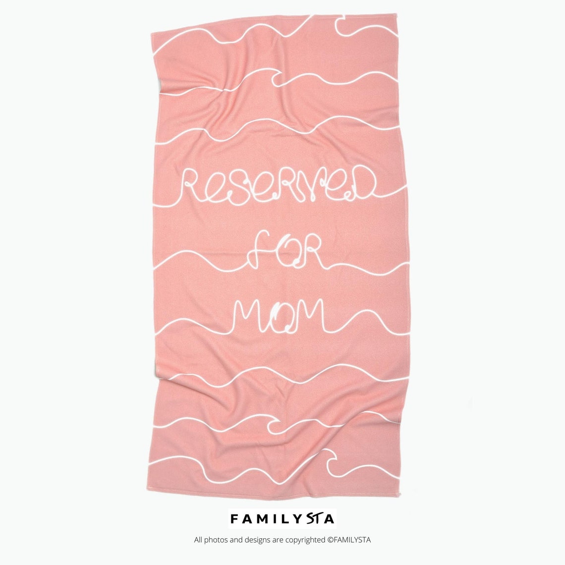 Slogan Towels in Different Colors Family Beach/bath Towels - Etsy