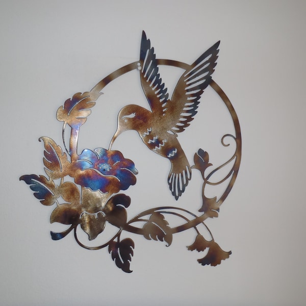 Metal Hummingbird - Etsy