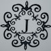 Family Initial, Monogram Metal Wall Sign, Wall Decor - Any Letter, 40 ...