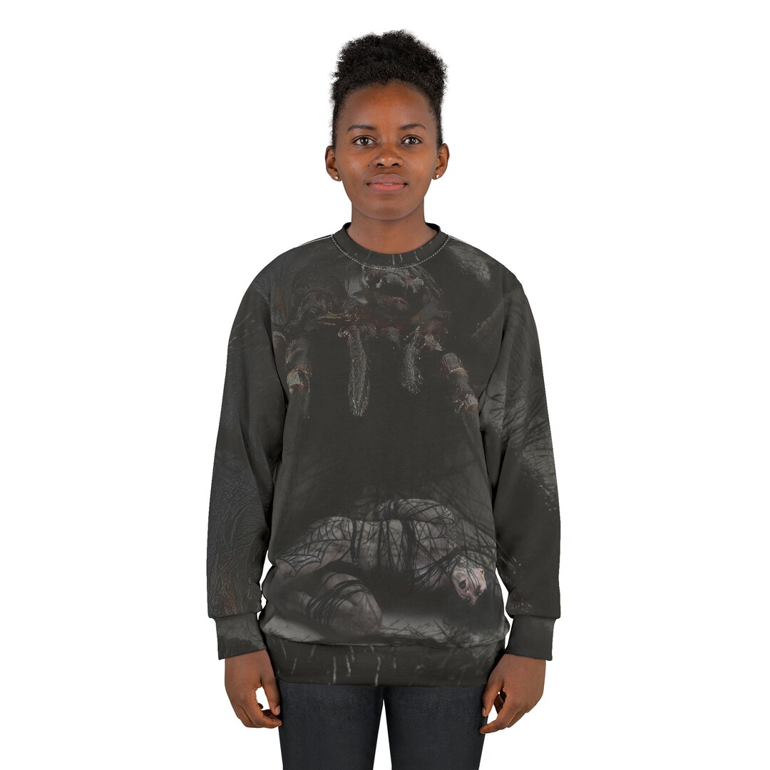 Spider Boudoir Sweatshirt, Boudoir Sweatshirt, Womens Fall Sweater ...