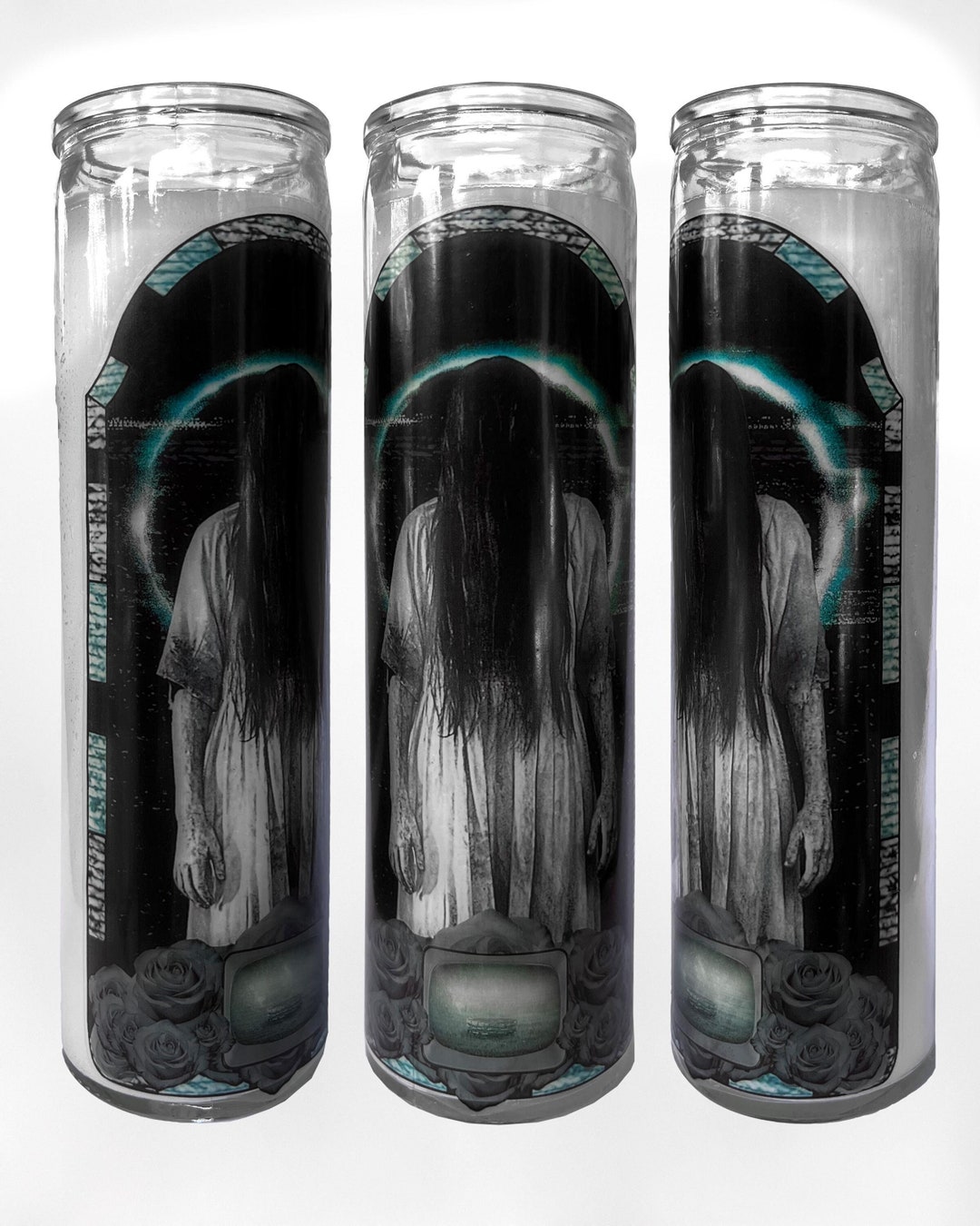 Prayer Candle Samara Morgan | Ring Girl | Witch Aesthetic | Gift for ...