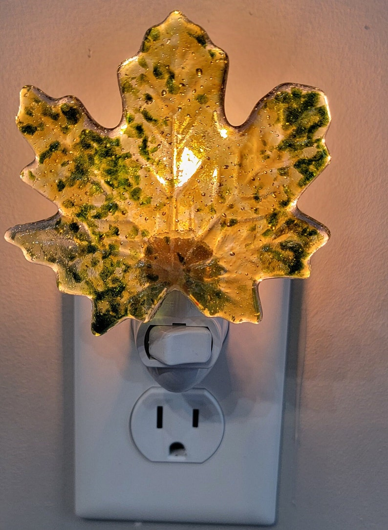 Maple Leaf Night Light - Etsy