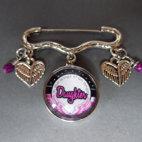 Memorial Mother Daughter Pin - Etsy