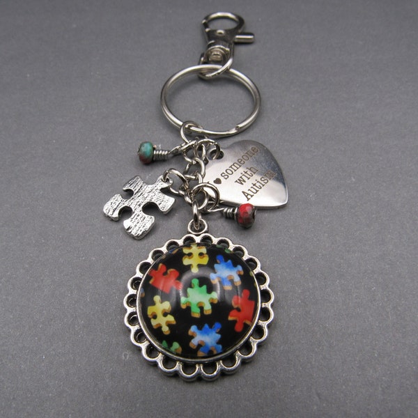 Autism Key Chain - Etsy
