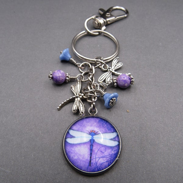Dragonfly Key Chain - Etsy