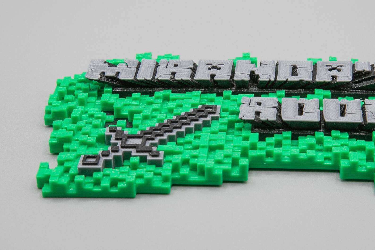 3D Minecraft Door Sign - Etsy