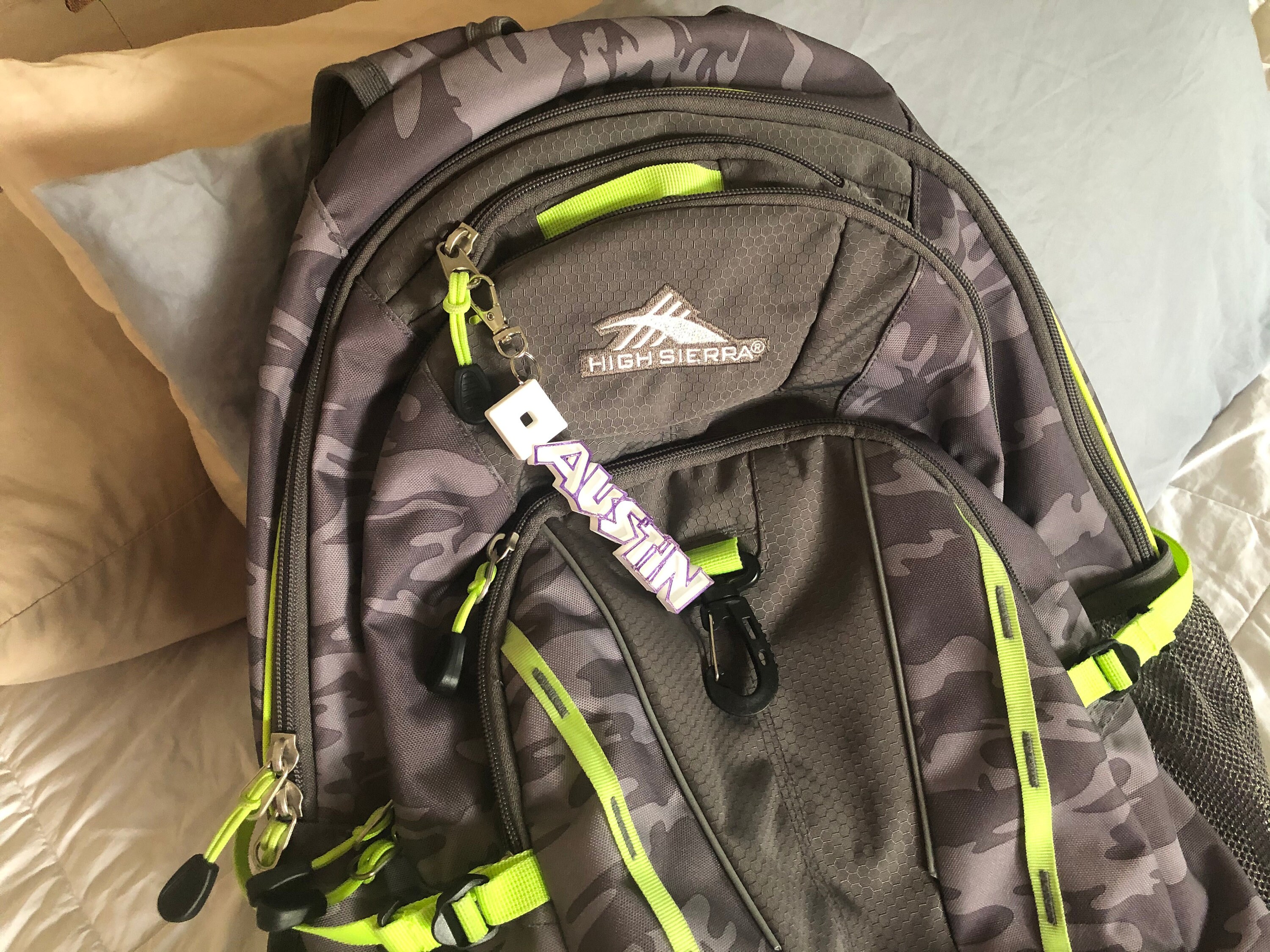 ROBLOX Personalized Custom Name Tag Keychain Keyring Zipper | Etsy ...