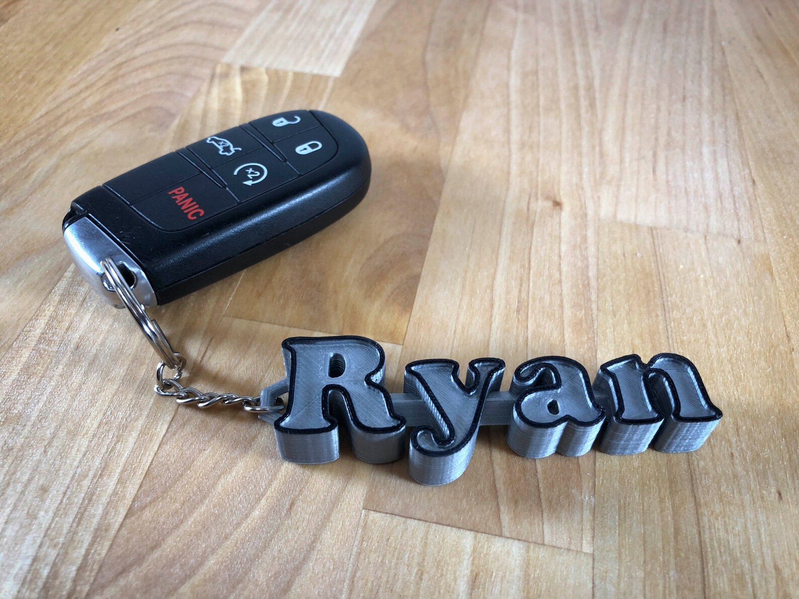 Personalized Custom Name Tag Keychain Keyring Zipper Pull - Etsy
