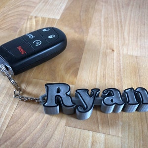 Personalized Custom Name Tag, Keychain, Keyring, Zipper Pull, Luggage ...