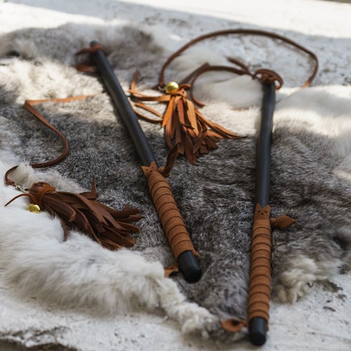 Cat Teaser Wand With Sisal Fringerscat Fishing Pole Gift - Etsy