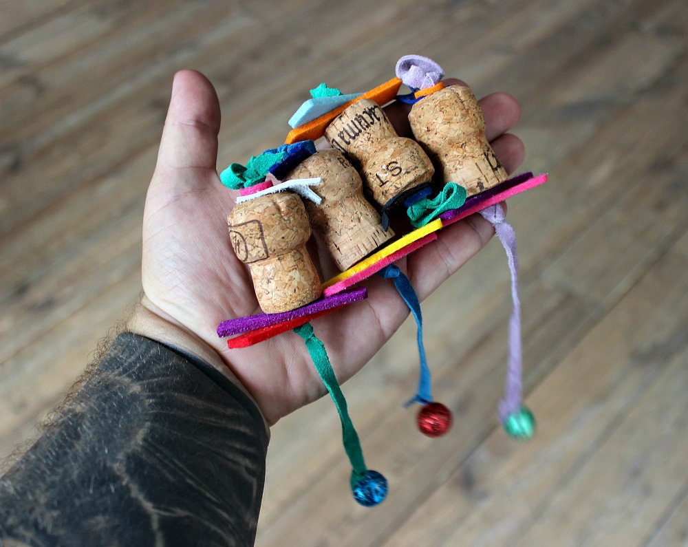 Cat Toy Honeybee Cork Cat Toy 4 Pc. Cat Wand Toy Cat Toys - Etsy