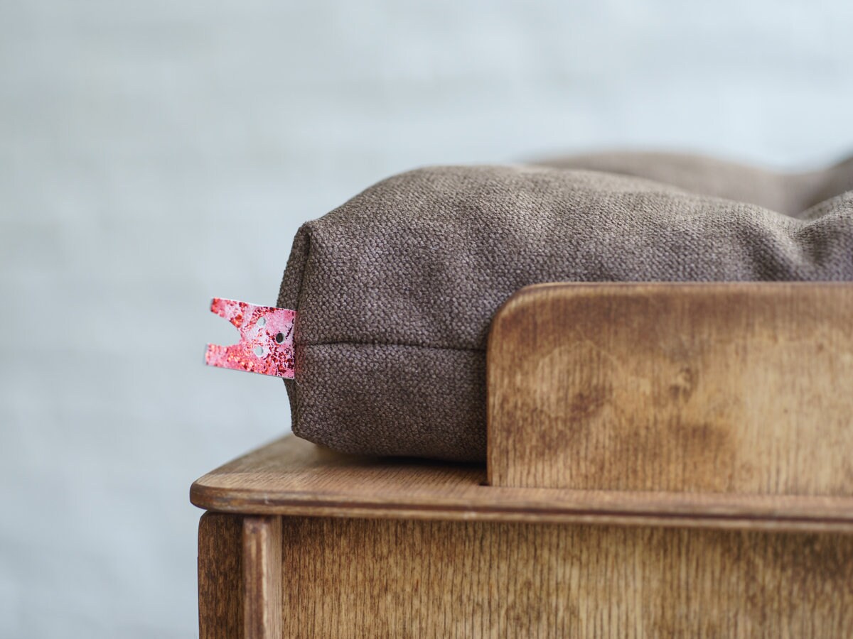 Elevated cat bed covered cat bed kitten bed cat house cat | Etsy