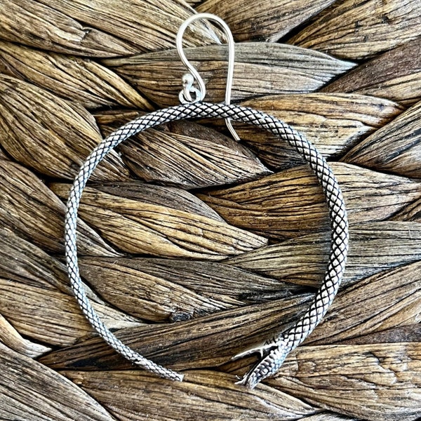 Ouroboros Earring - Etsy